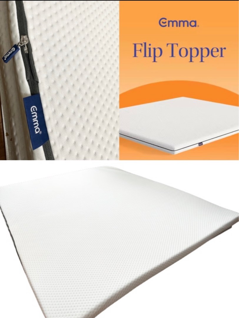 EMMA SLEEP FLIP TOPPER - QUEEN SIZE, Furniture & Home Living, Furniture ...