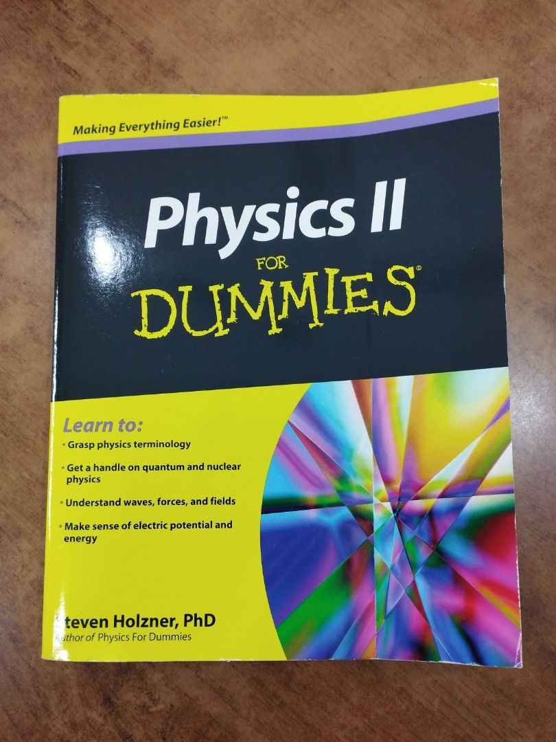 (ENG) Physics II For Dummies, Hobbies & Toys, Books & Magazines, Textbooks on Carousell
