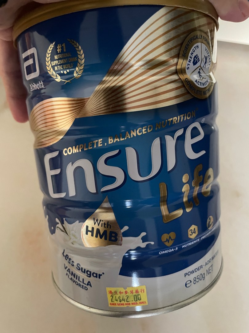 Ensure life milk powder, Food & Drinks, Beverages on Carousell