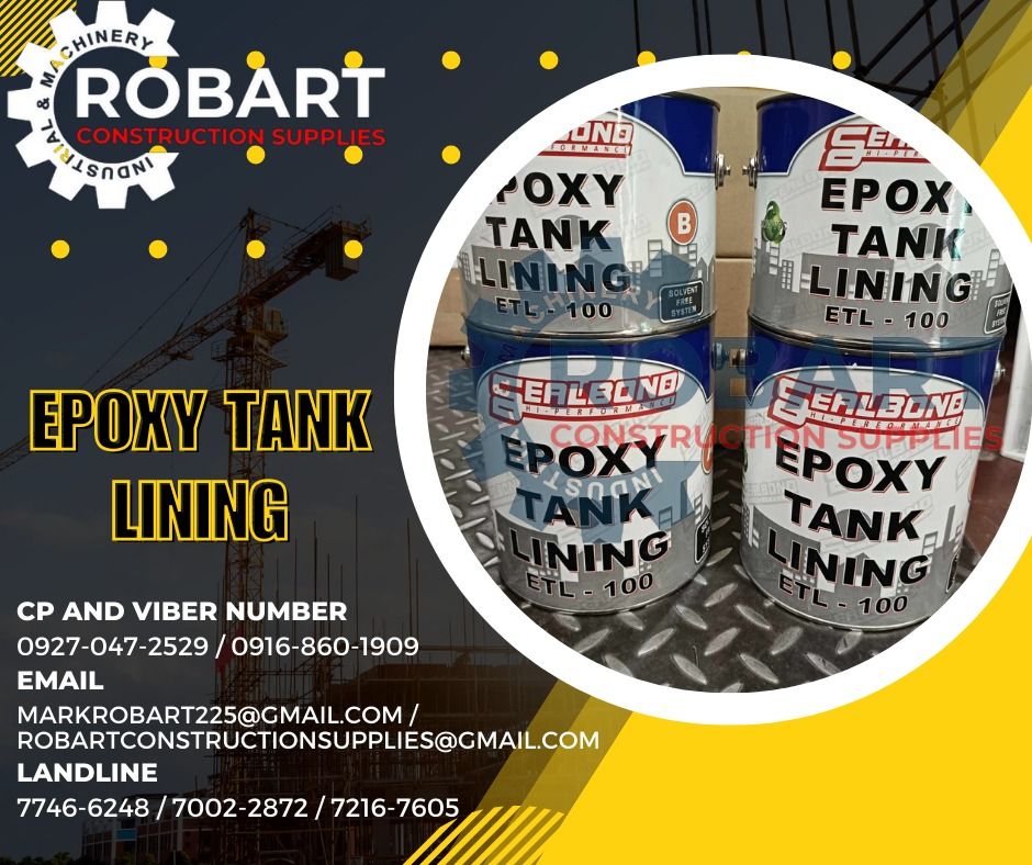 Epoxy Tank Lining, Commercial & Industrial, Construction & Building ...
