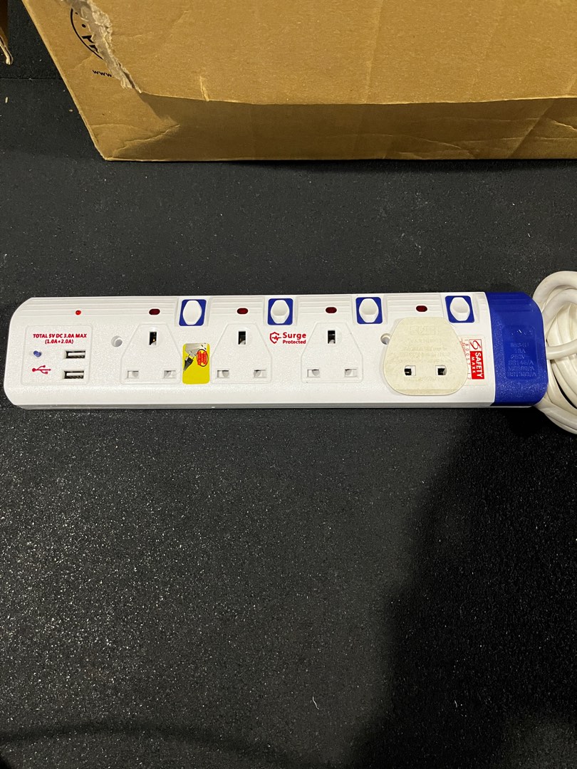 Extension Plug, TV & Home Appliances, Electrical, Adaptors & Sockets on ...