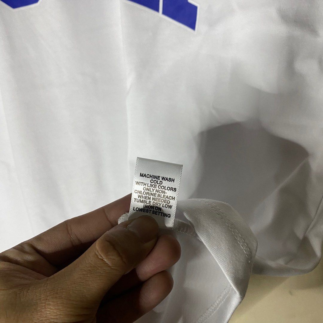 Fear of God x Essentials MoMA White Tee, Men's Fashion, Tops & Sets ...