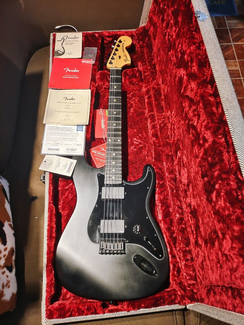 Fender Jim Root Stratocaster USA in Matte Black for Sale or Swap ...
