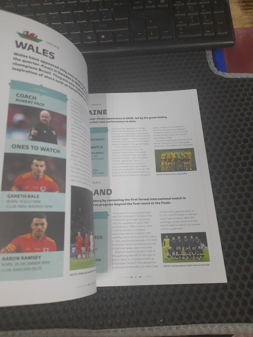 Fifa World Cup Qatar 2022 Official Guide (Authentic), Hobbies & Toys ...