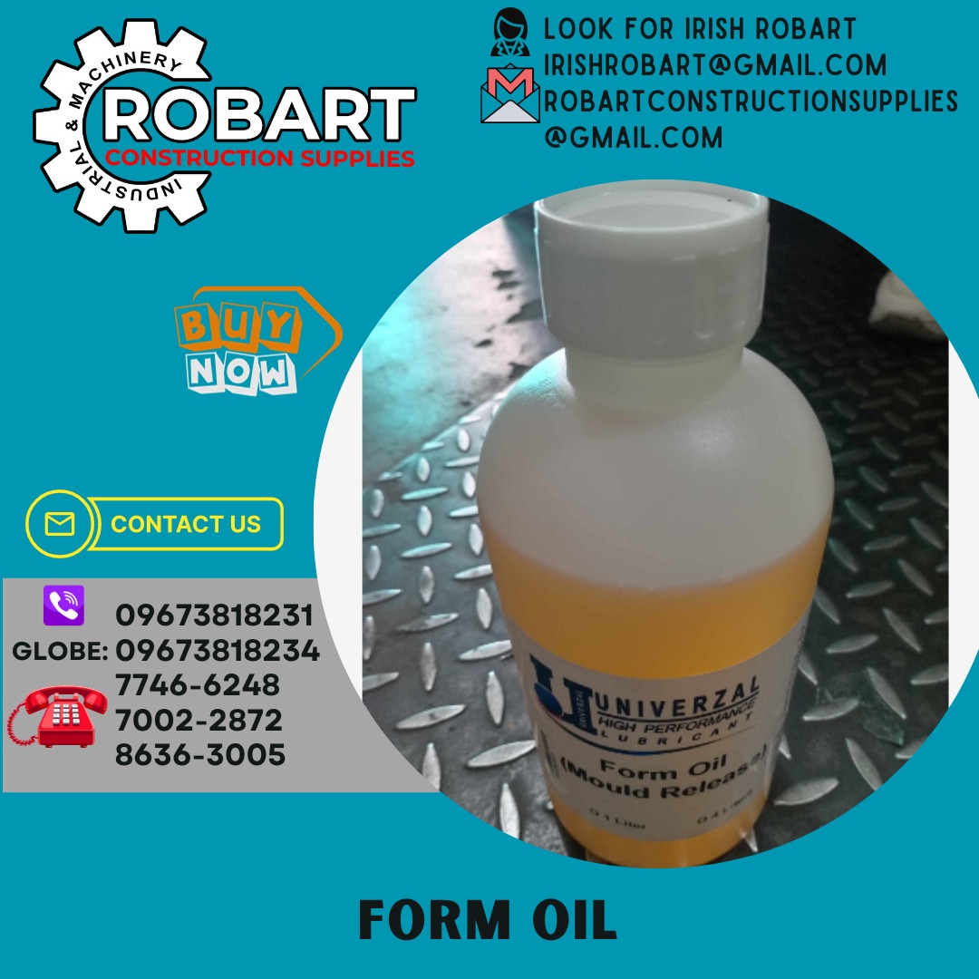 Form oil, Commercial & Industrial, Construction Tools & Equipment on ...