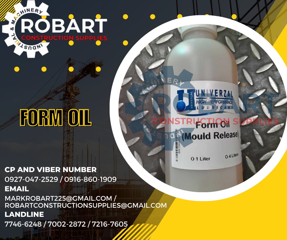 Form Oil, Commercial & Industrial, Industrial Equipment on Carousell