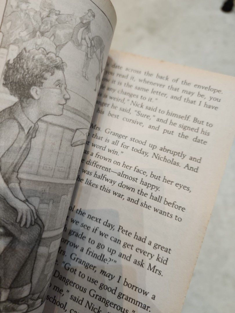 Frindle by Andrew Clements, Hobbies & Toys, Books & Magazines, Fiction ...