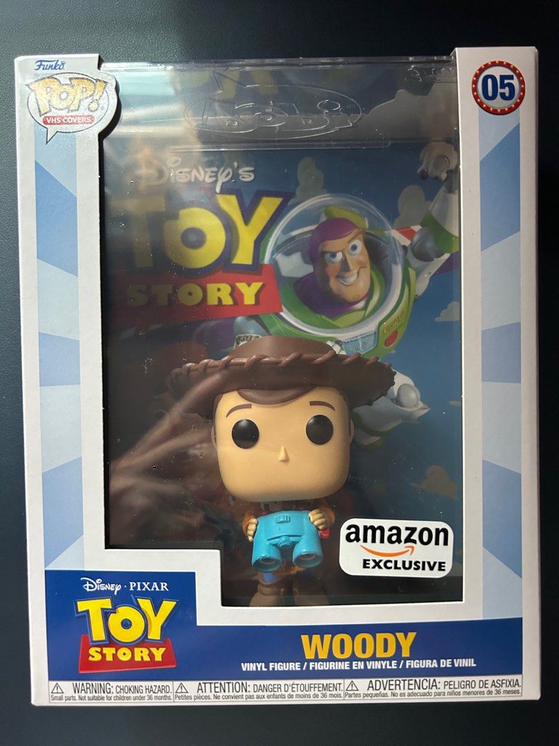 Funko Pop Toy Story VHS Cover Features Woody with Lenny, Hobbies & Toys ...