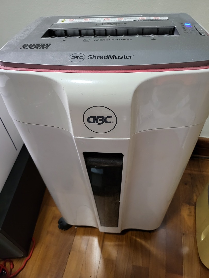 GBC SHRED MASTER MICRO33SM PAPER SHREDDER, Mobile Phones & Gadgets ...