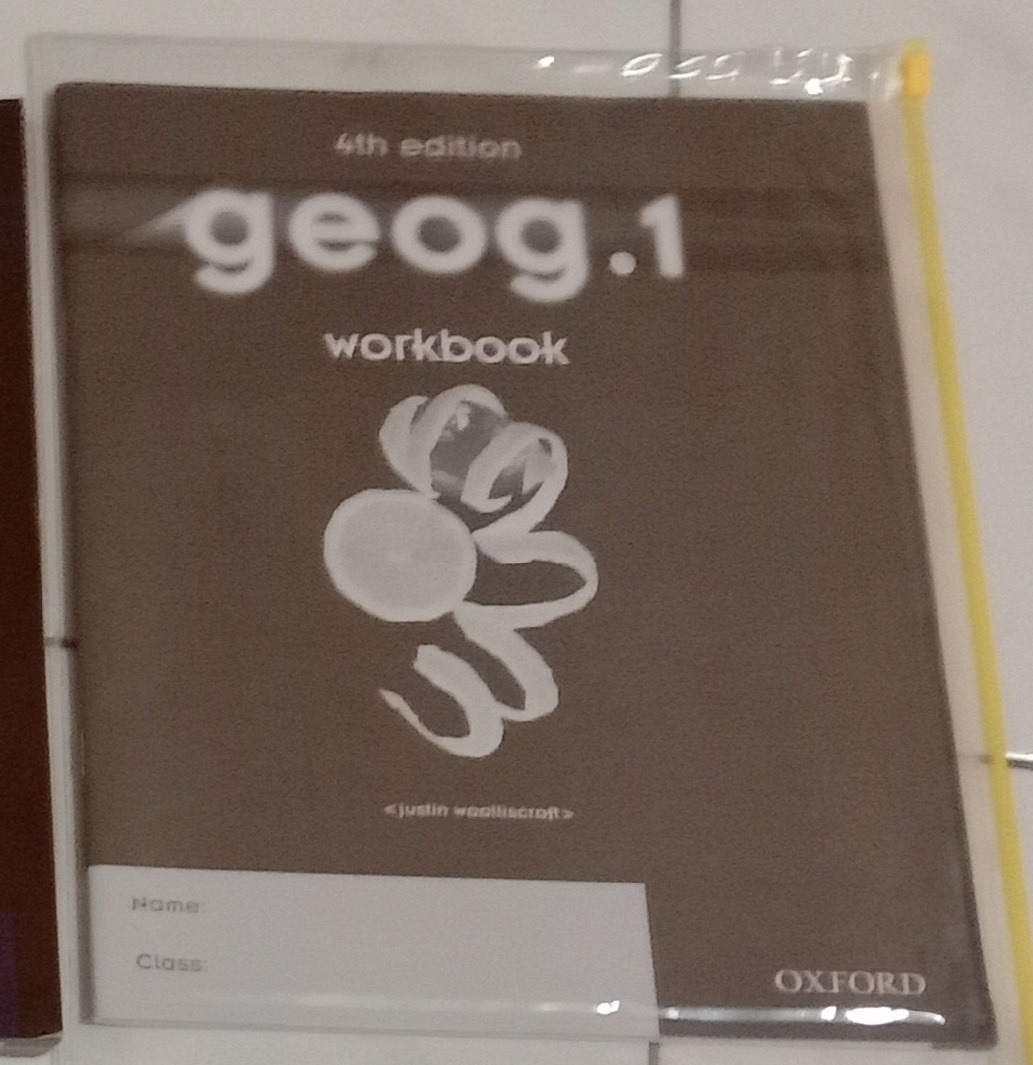 Geog.1 Workbook, Hobbies & Toys, Books & Magazines, Textbooks on Carousell