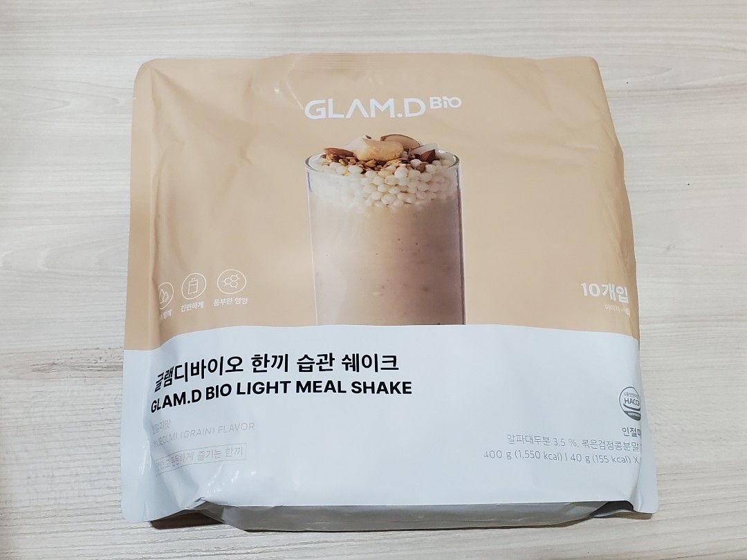 GLAM.D 魅力代餐奶昔, 嘢食 & 嘢飲, 包裝食物&即食食物 - Carousell