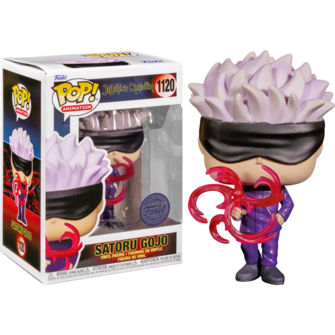 Gojo (Red Tech) Funko Pop! Vinyl Figure (Jujutsu Kaisen), Hobbies ...