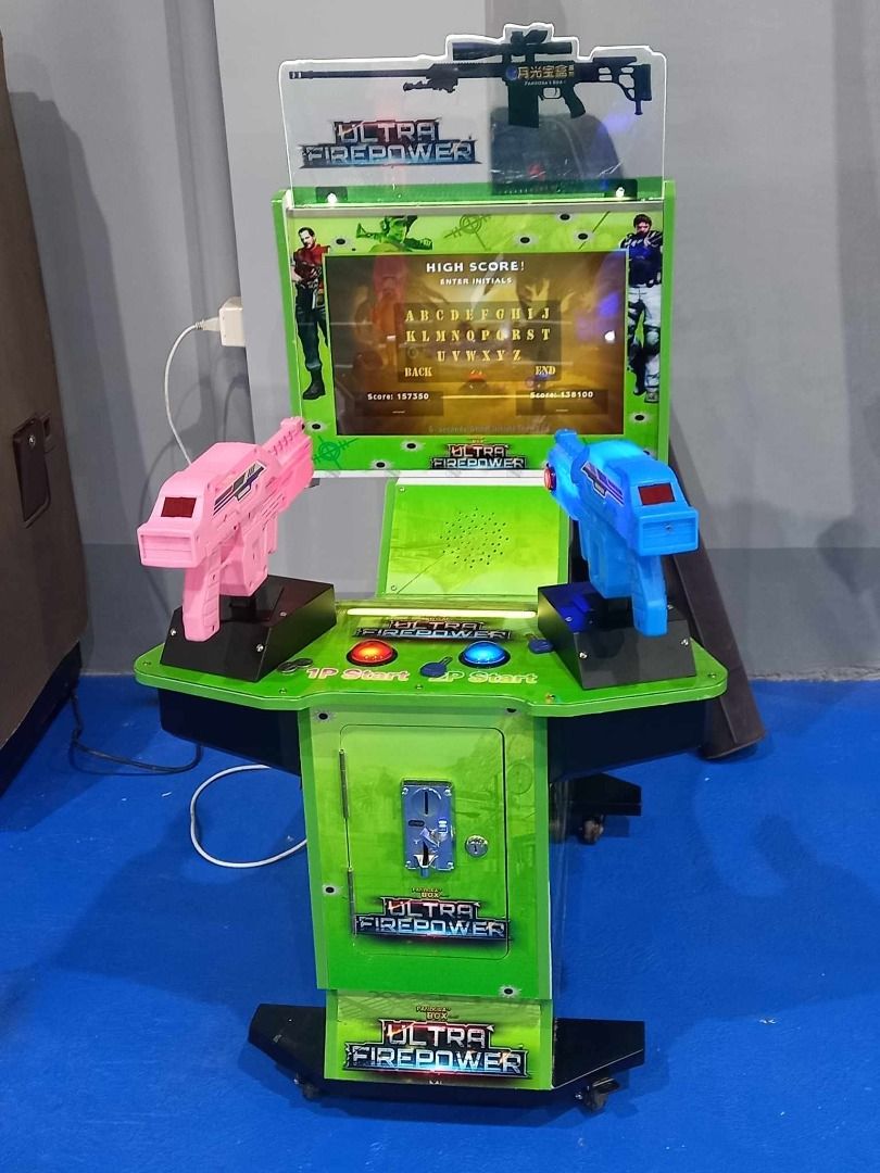 GUN SHOOTING ARCADE MACHINE / MACHINE GAME / PRE-ORDER BASIS / COIN ...