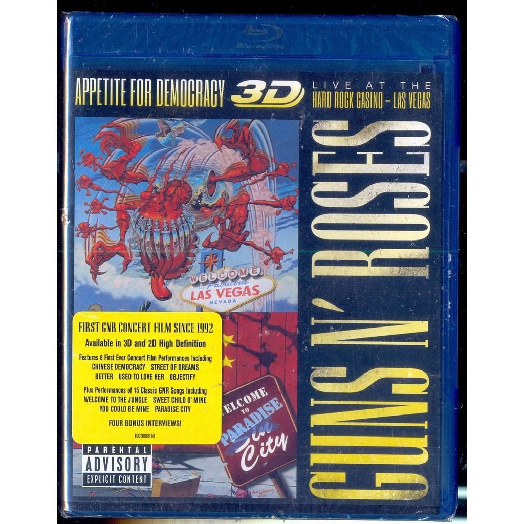 Guns N' Roses - Live - New Blu-Ray, Hobbies & Toys, Music & Media, CDs ...