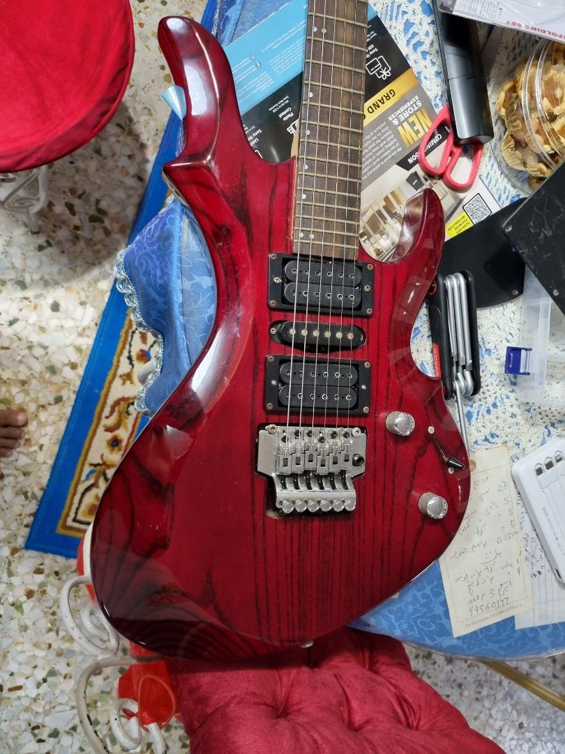 Guson China made guitar floyd rose, Hobbies & Toys, Music & Media ...