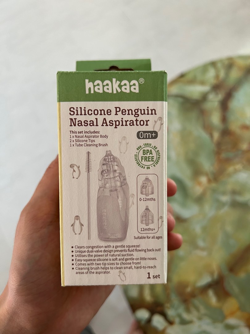 Hakaa Penguin Nasal Aspitator, Babies & Kids, Babies & Kids Fashion on ...