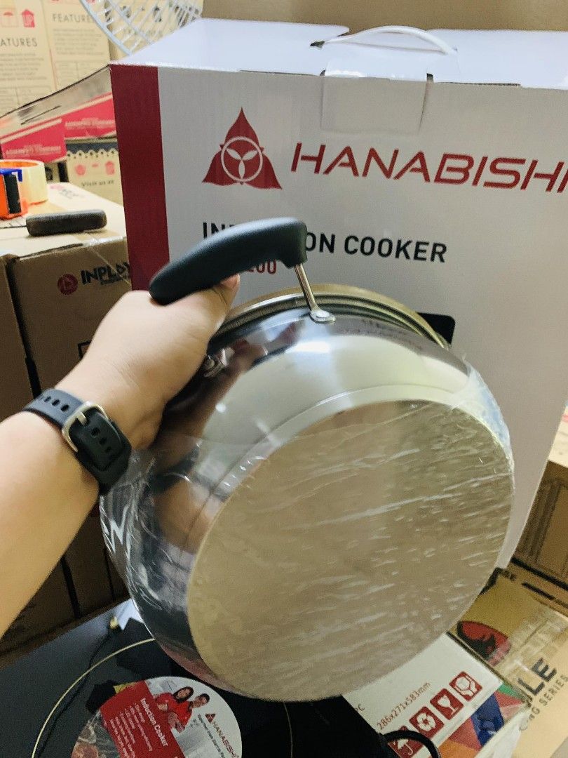 Hanabishi Induction Cooker Stove Soft Touch HIC-200, TV & Home ...