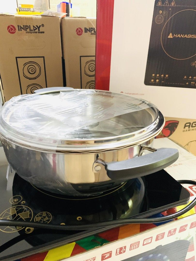 Hanabishi Induction Cooker Stove Soft Touch HIC-200, TV & Home ...