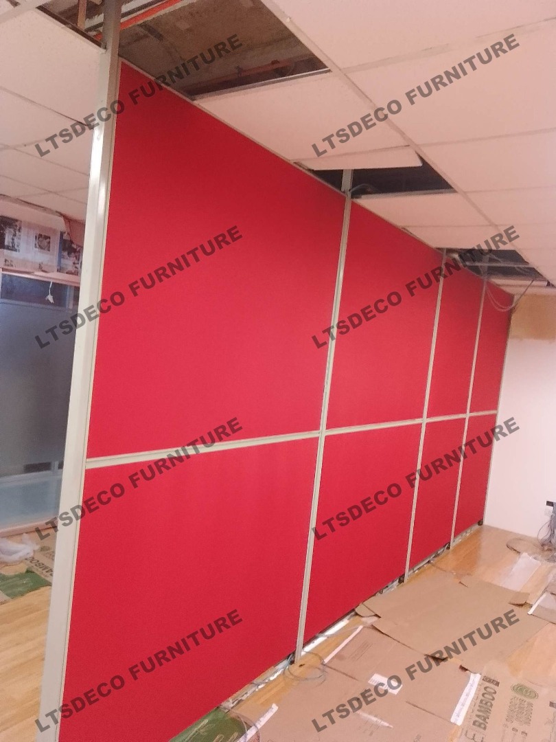 HIGH PANEL FULL FABRIC OFFICE PARTITION AND FURNITURE, Furniture & Home ...