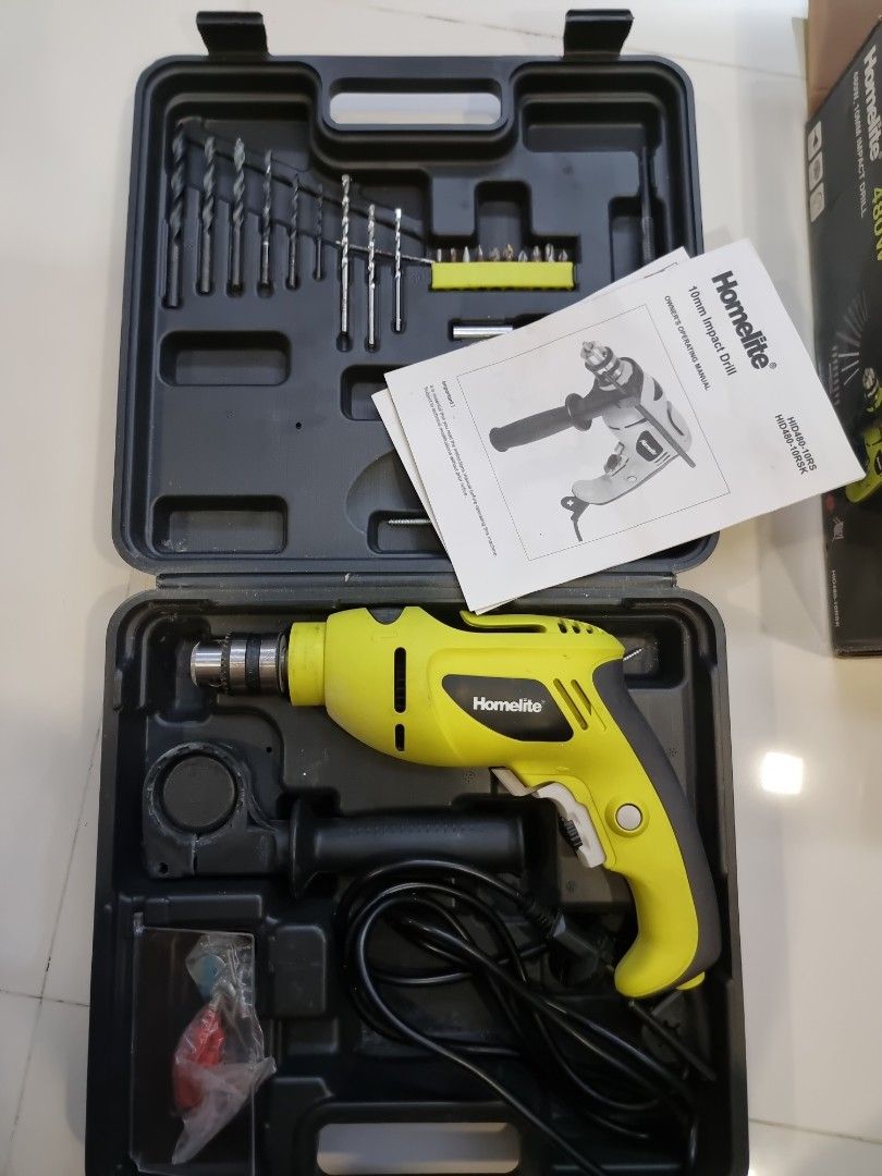Homelite Impact Drilling Machine, Furniture & Home Living, Home ...