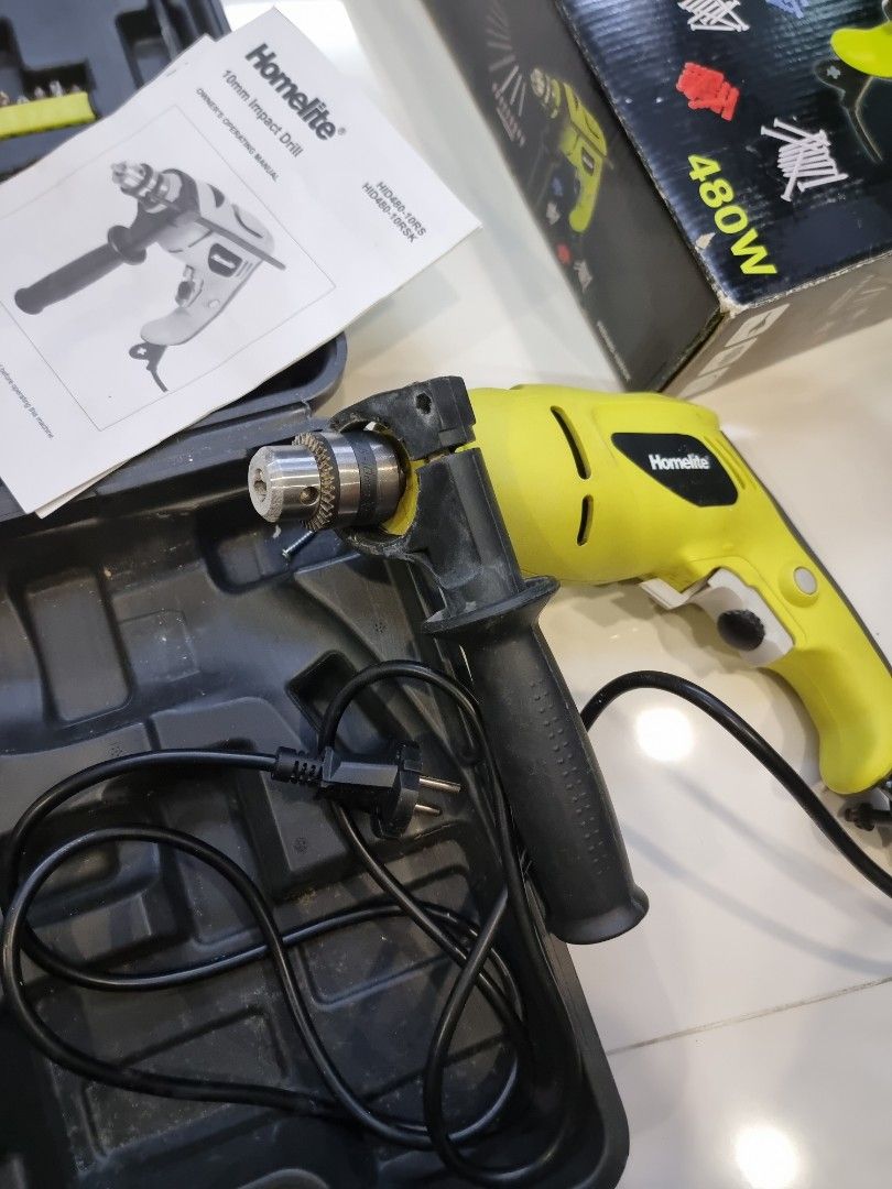 Homelite Impact Drilling Machine, Furniture & Home Living, Home ...