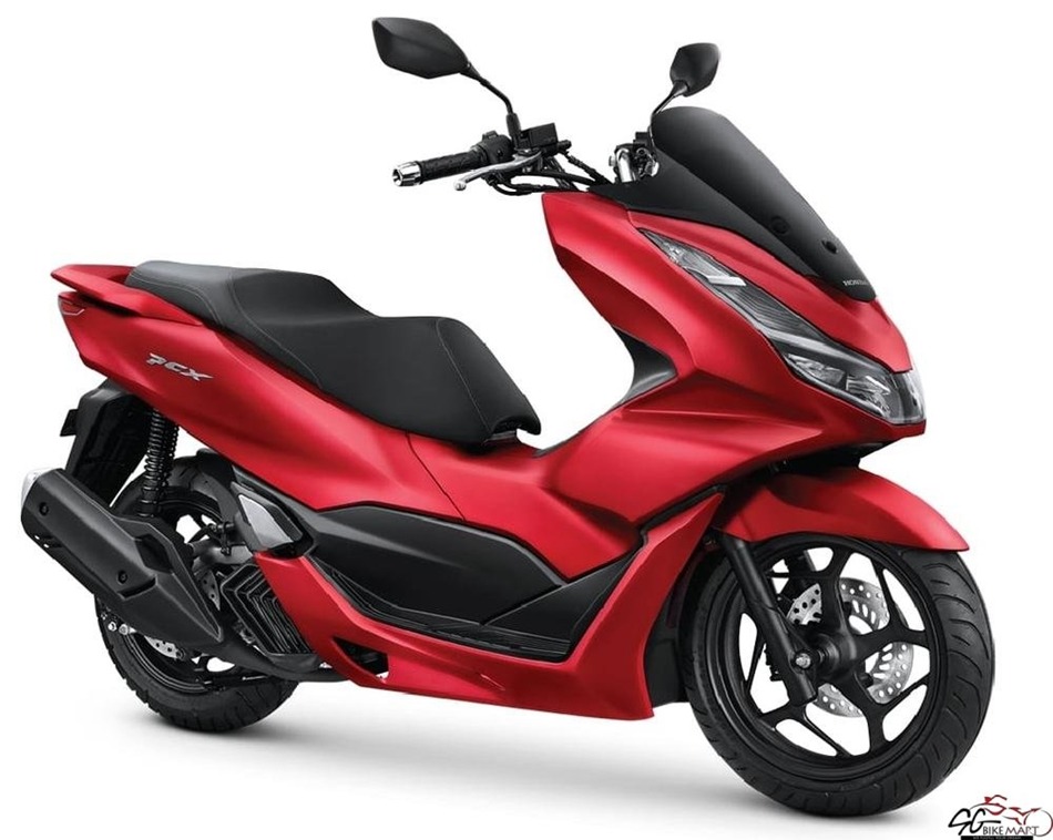 Honda PCX160 Motorcycle Body line stickers - Authentic Red 3M Reflective Tape 2023, Motorcycles ...