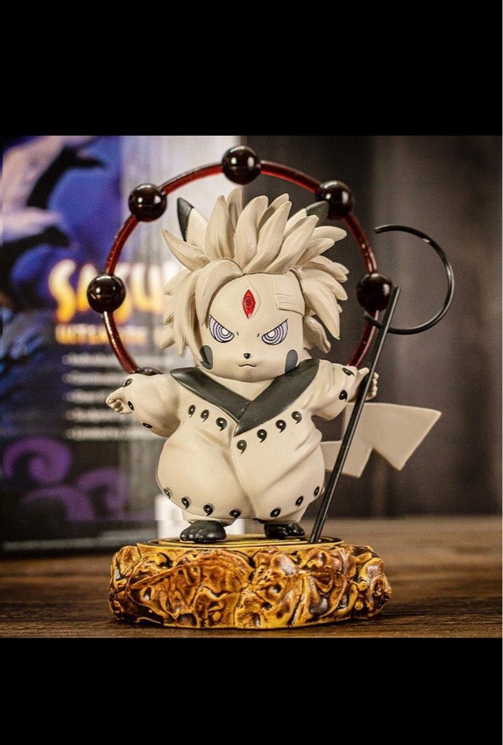 Hot Sale-Naruto GK Pikachu COS Six immortal Naruto Uchi Bandai Tsuba ...