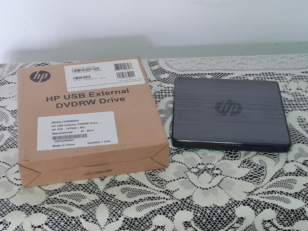 HP USB DVD External Drive BNIB, Computers & Tech, Parts & Accessories, Other Accessories on ...