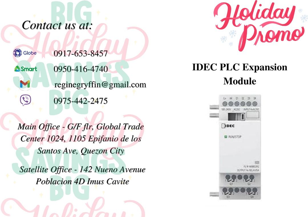 IDEC PLC Expansion Module, Commercial & Industrial, Industrial ...