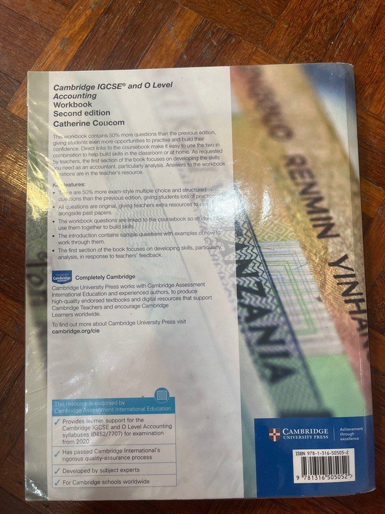 Igcse Accounting Workbook Hobbies And Toys Books And Magazines Textbooks