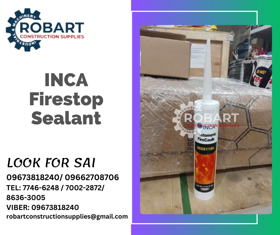 INCA Firestop Sealant, Commercial & Industrial, Construction Tools ...