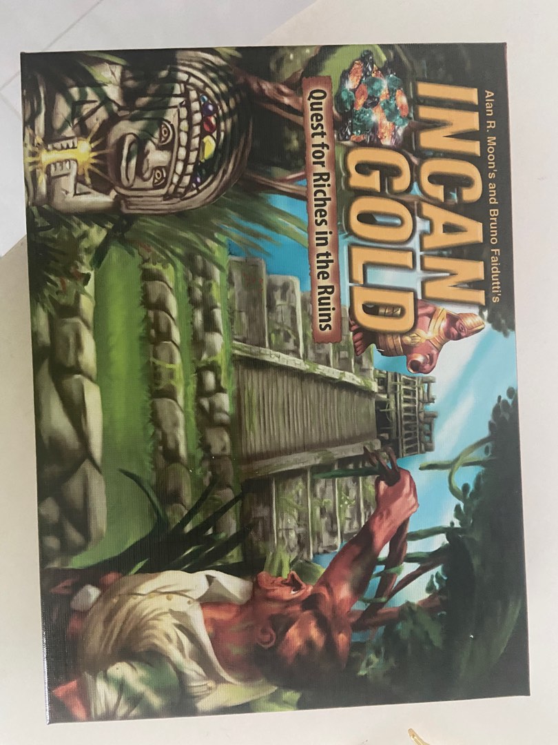 Incan Gold Boardgame, Hobbies & Toys, Toys & Games on Carousell