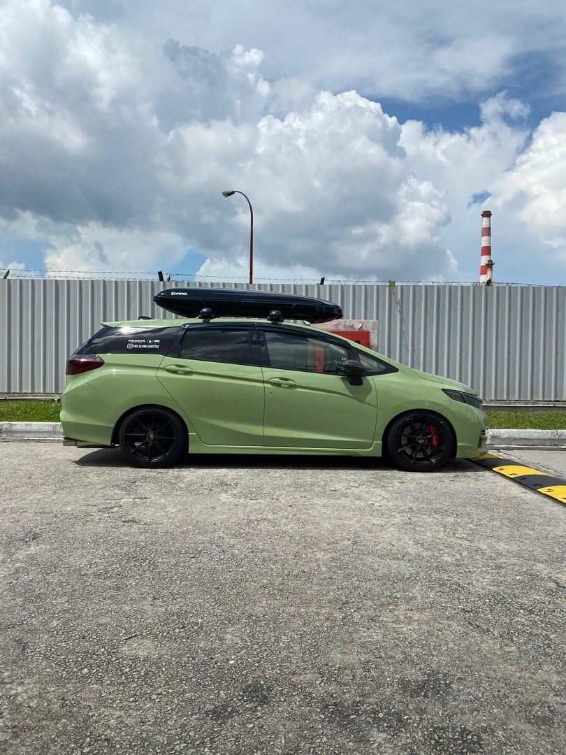 Inno 55P Roof Box and Inno Roof Rack XS201 for Honda Shuttle, Car Accessories, Accessories on ...