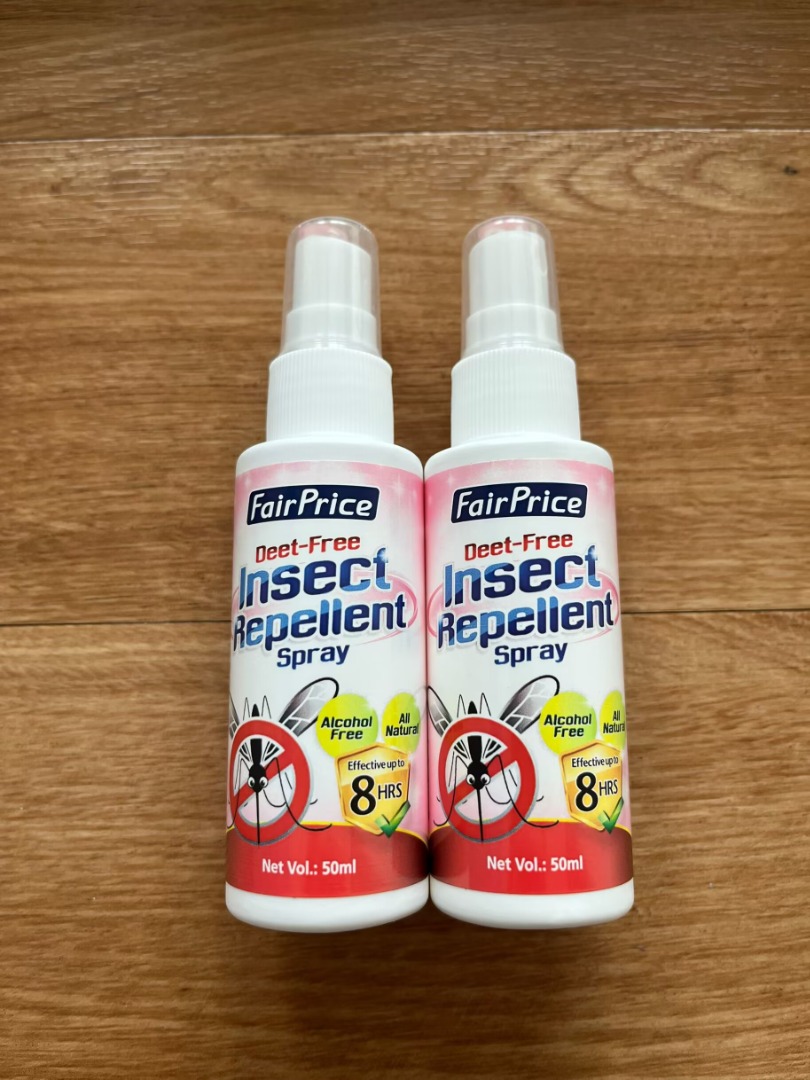 Insect Repellent Spray (Deet-Free), Health & Nutrition, Insect Repellent on Carousell