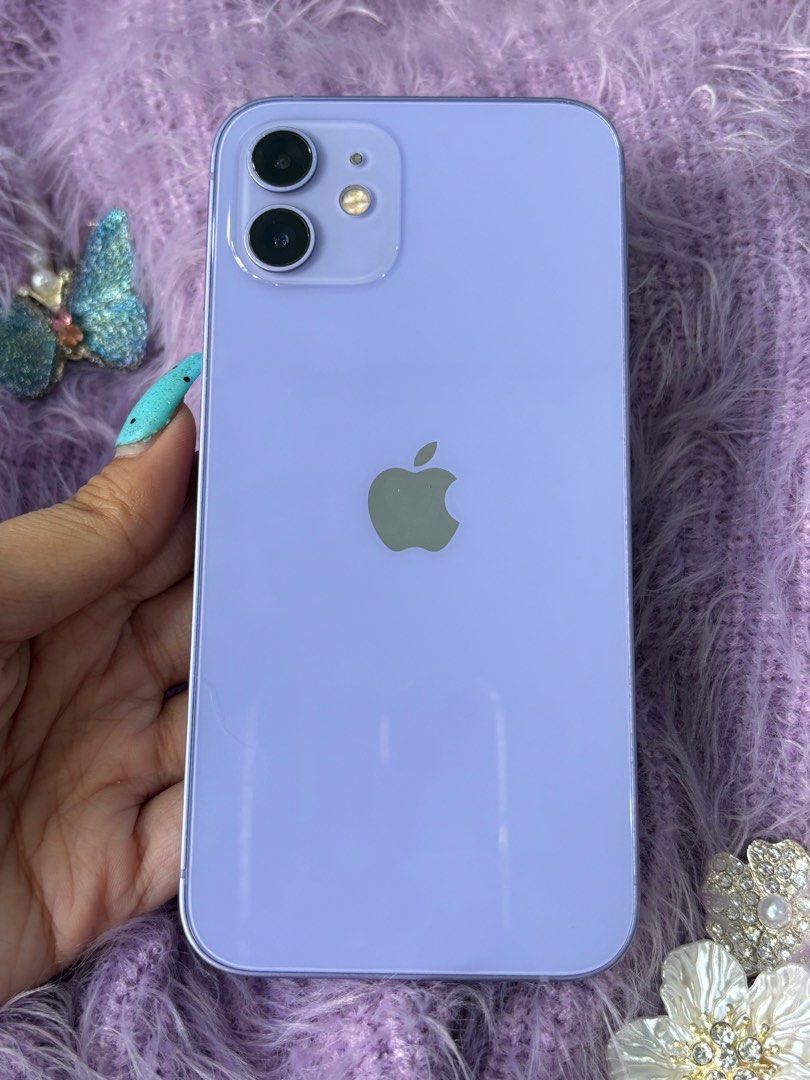 IPHONE 12 PURPLE 128GBB 128GB, Mobile Phones & Gadgets, Mobile Phones ...