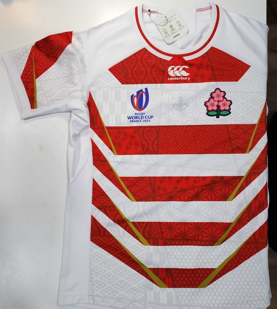 JAPANESE RUGBY WORD CUP FRANCE 2023 JERSEY CANTERBURY JERSI RAGBI JEPUN ...