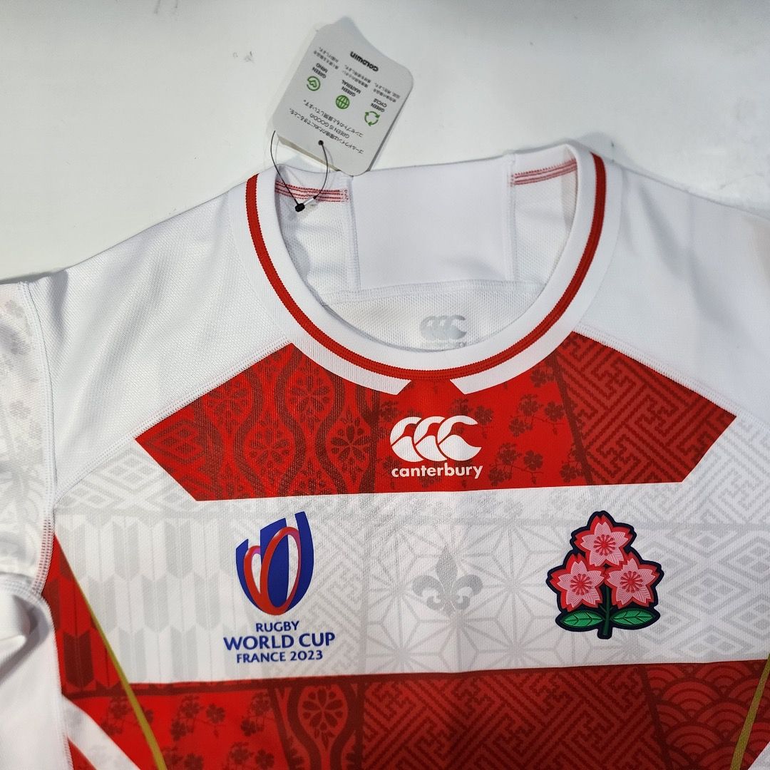 JAPANESE RUGBY WORD CUP FRANCE 2023 JERSEY CANTERBURY JERSI RAGBI JEPUN ...