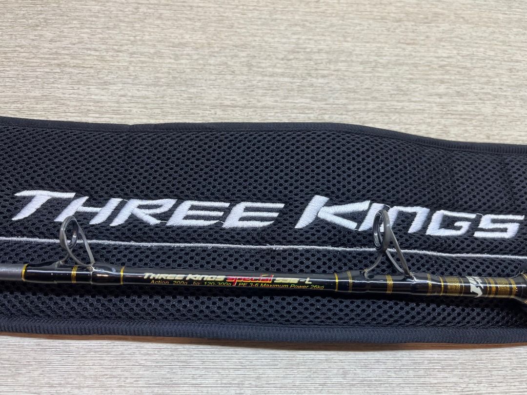 Jigging Master Three Kings Special 53B-L PE3-6 Overhead Rod., Sports ...