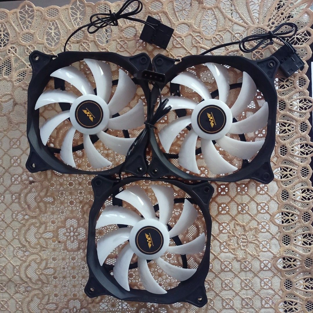 Kipas CPU Armaggeddon Fan PC RGB, Elektronik, Bagian Komputer ...