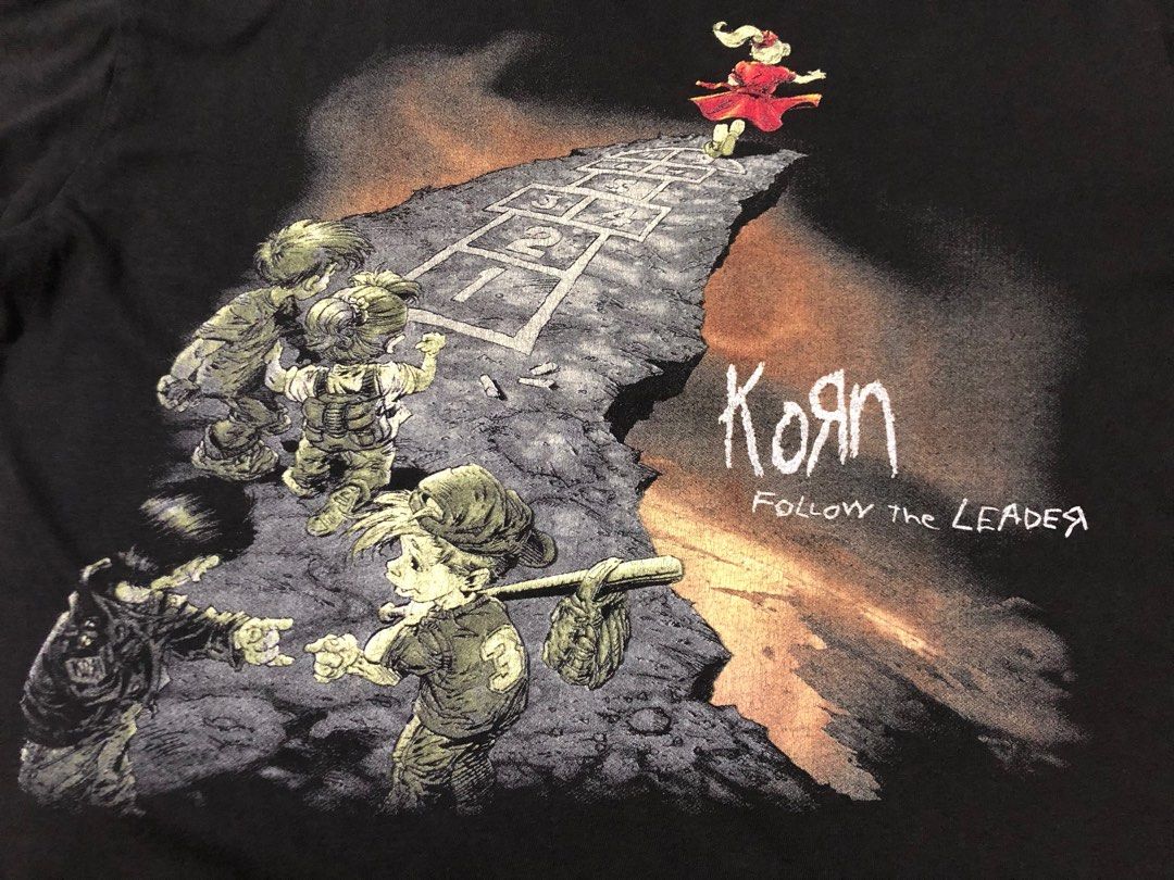 KORN Official Merchandise (M), Men's Fashion, Tops & Sets, Tshirts ...