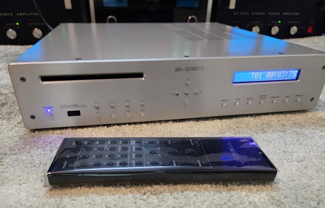 Krell S-350 cd player, Audio, Other Audio Equipment on Carousell