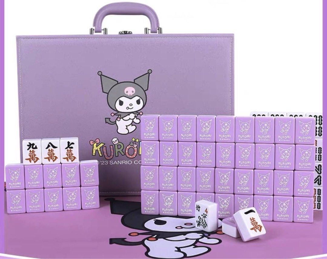 Kuromi Mahjong Set, Hobbies & Toys, Toys & Games on Carousell