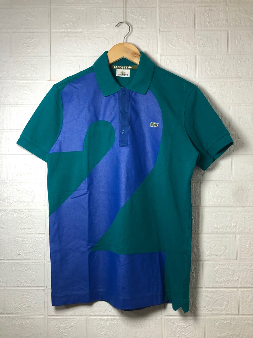 Lacoste 27 Big Logo Polo Shirt, Men's Fashion, Tops & Sets, Tshirts & Polo Shirts on Carousell
