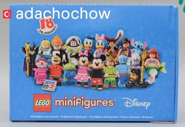 Lego 71012 (全套18隻) Disney Series 1 Minifigs 連底板 說明書 包裝袋 迪士尼 (全新開袋確認 ...