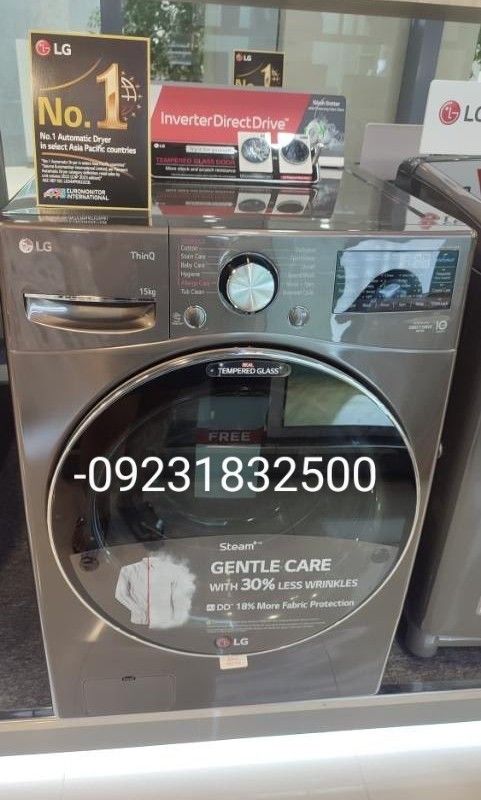 LG FRONT LOAD WASHER DRYER COMBO 100% dry, TV & Home Appliances ...