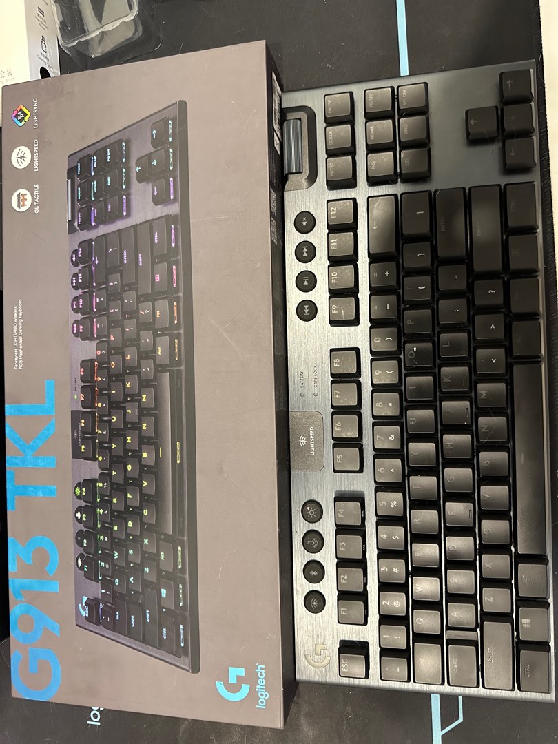 LOGITECH G913 TKL lightspeed wireless, Computers & Tech, Parts ...