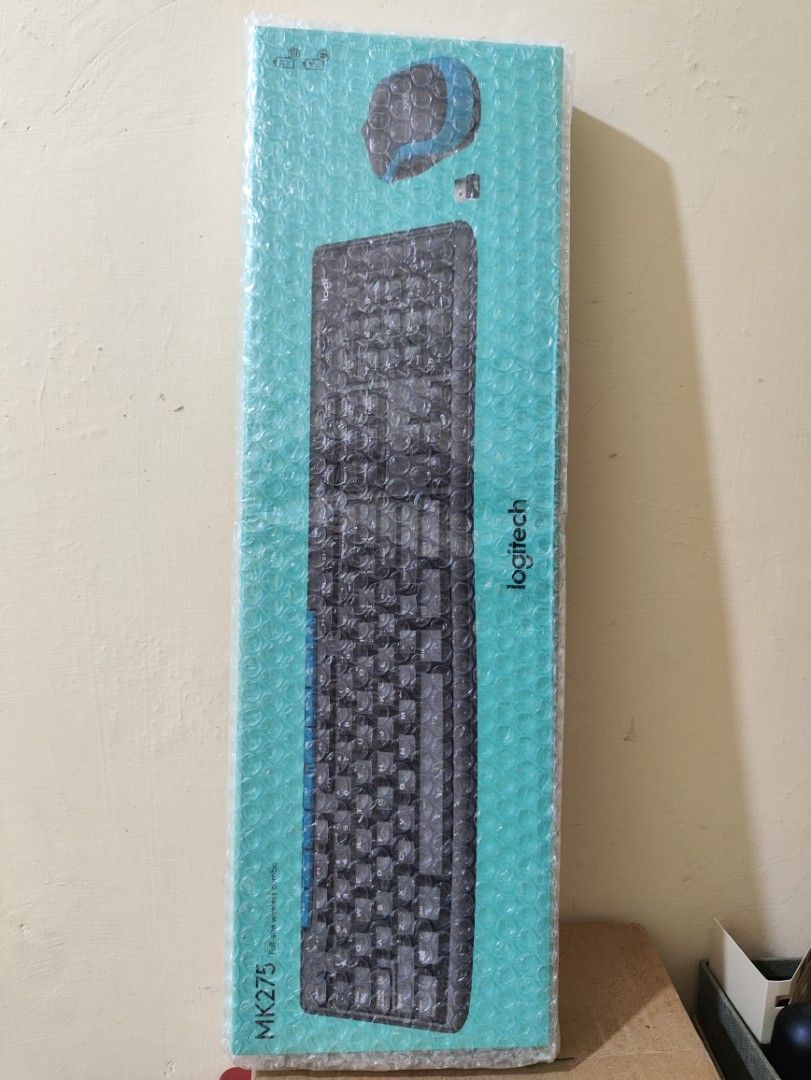 Logitech MK275 Combo Keyboard dan Mouse Wireless dengan Tombol ...