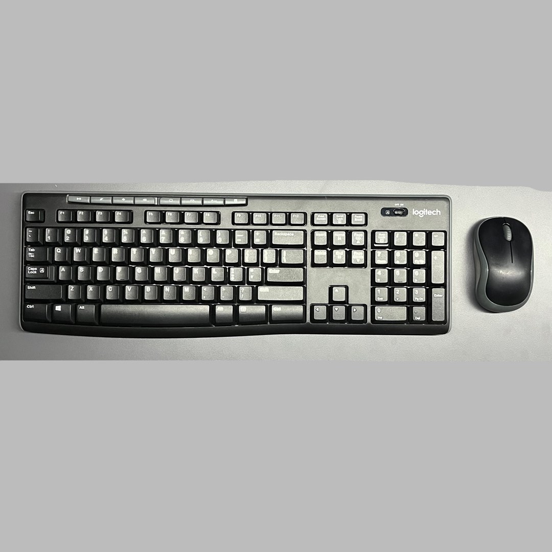 Logitech Wireless Multimedia Keyboard Mouse Combo Mk270 Mk270r Computers And Tech Parts