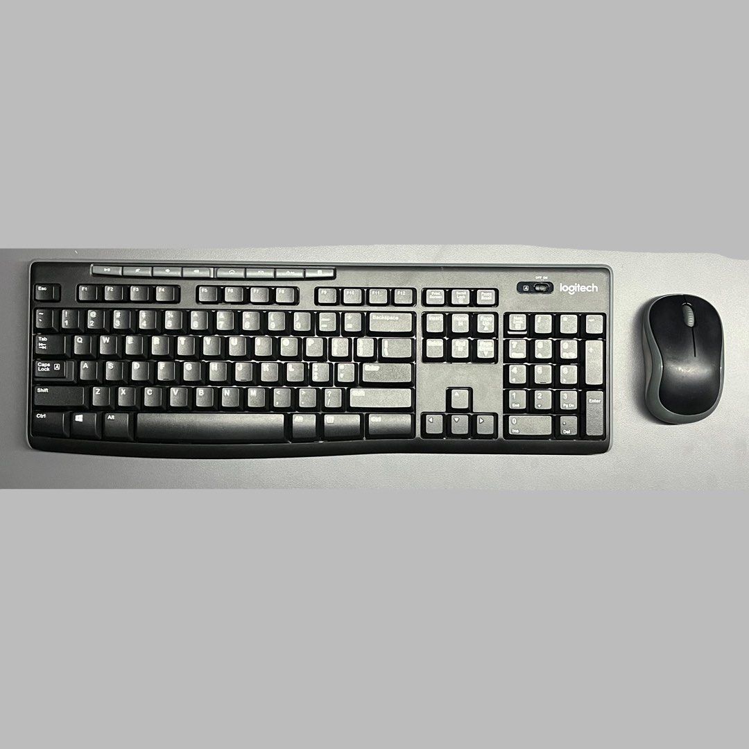 Logitech Wireless Multimedia Keyboard Mouse Combo MK270 / MK270r, Computers & Tech, Parts ...