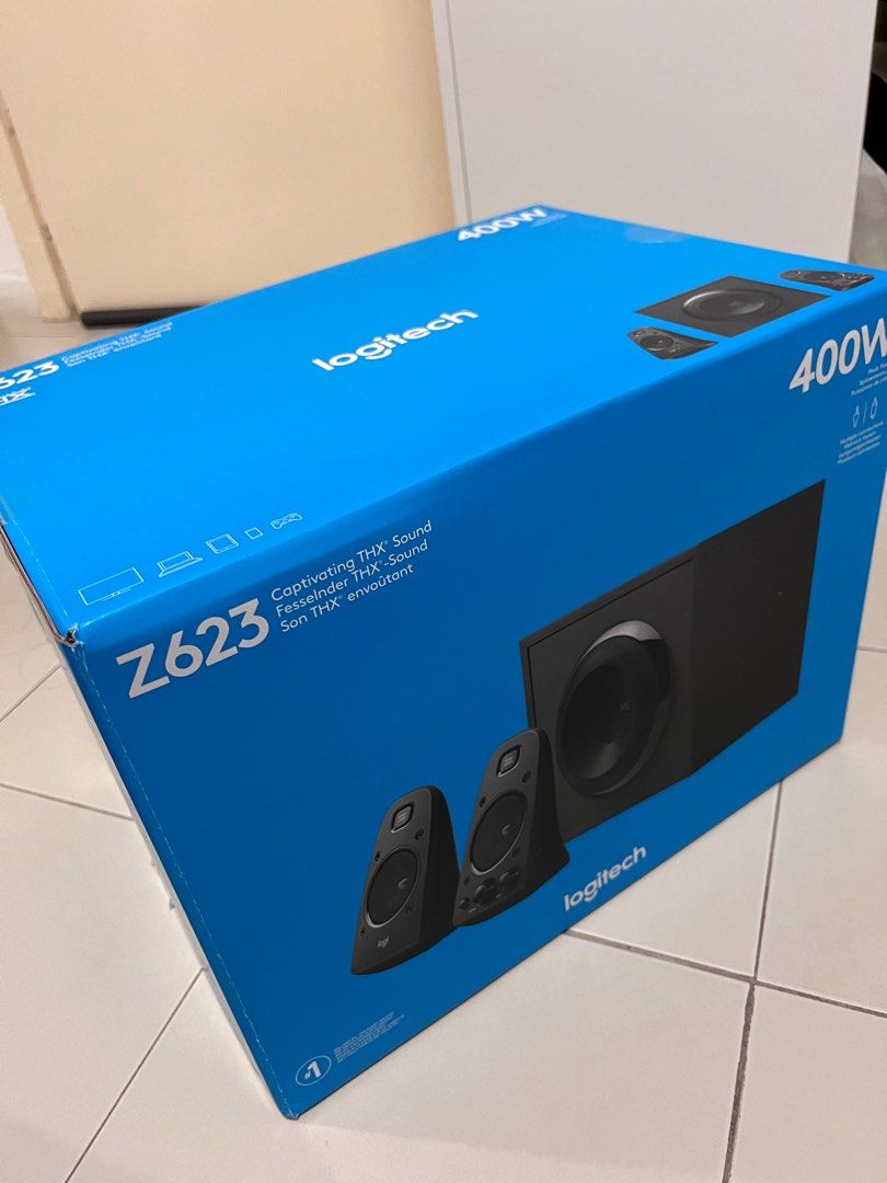 Logitech Z623 with subwoofer (Quality speaker, gaming), Audio ...